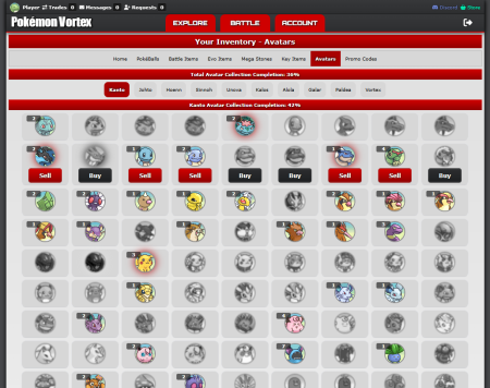 Item Inventory - Pokémon Vortex Wiki